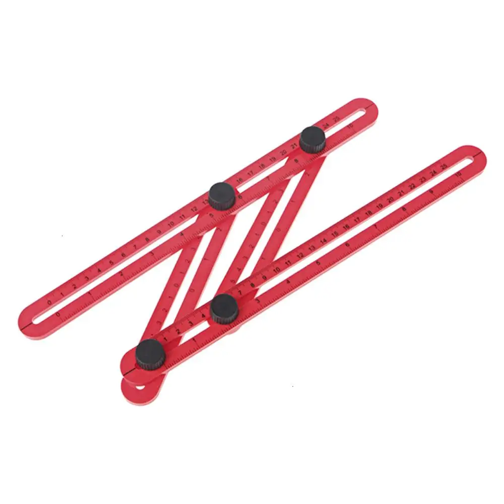 Abs Plastic Measuring Ruler. | Abs Plastic Four-fold Ruler | Us Scale ...