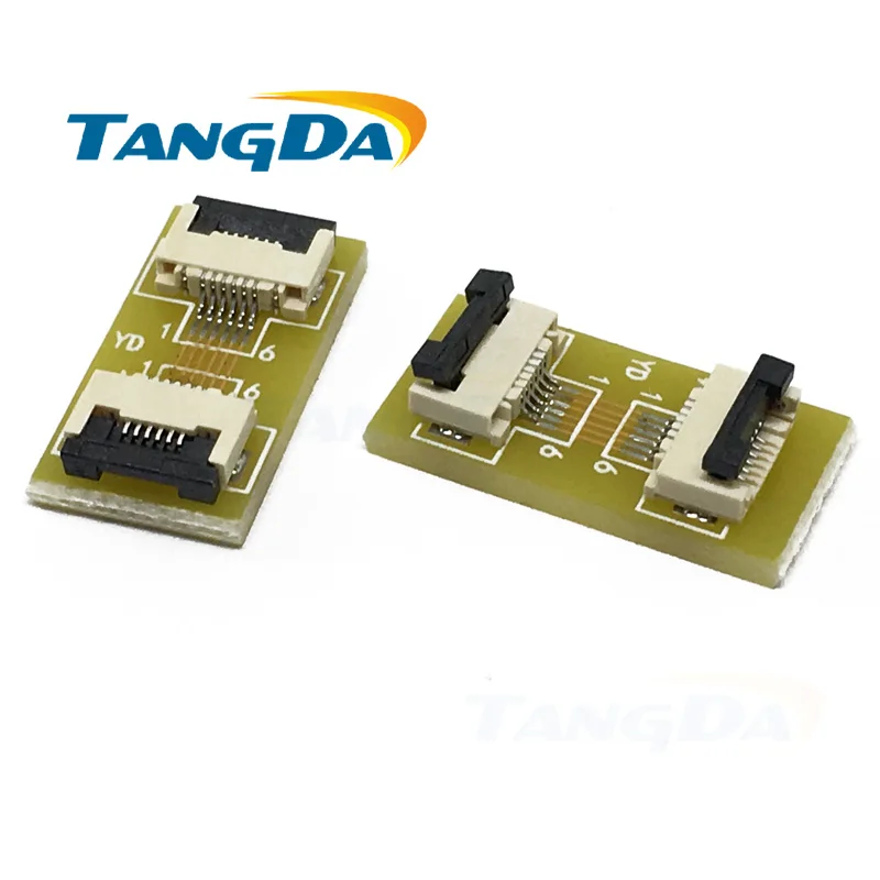 Conector FPC FFC paso: 0,5mm Cable de extensión Cable alargar placa adaptadora 6 60 pines más 8P ...