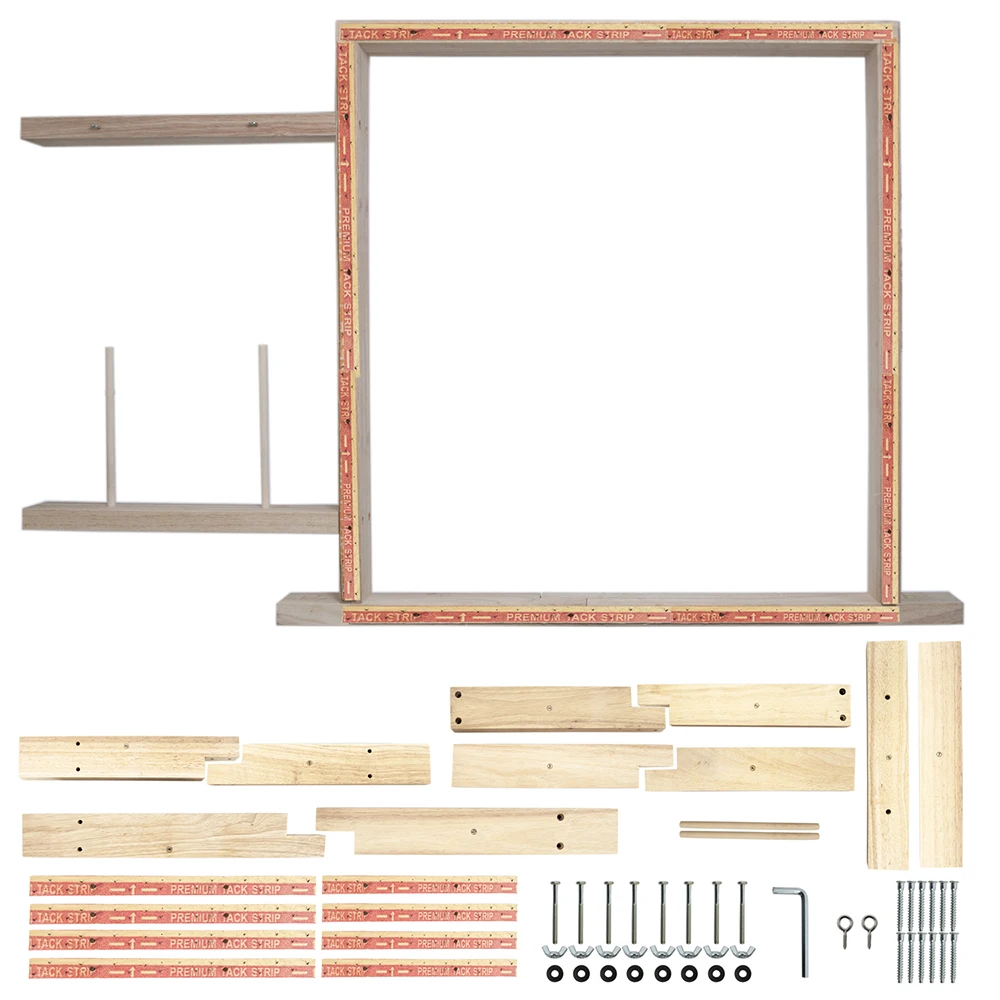 Wooden Tufting Frame Sewing Table Top Frame for Rug Carpet Tapestry ...