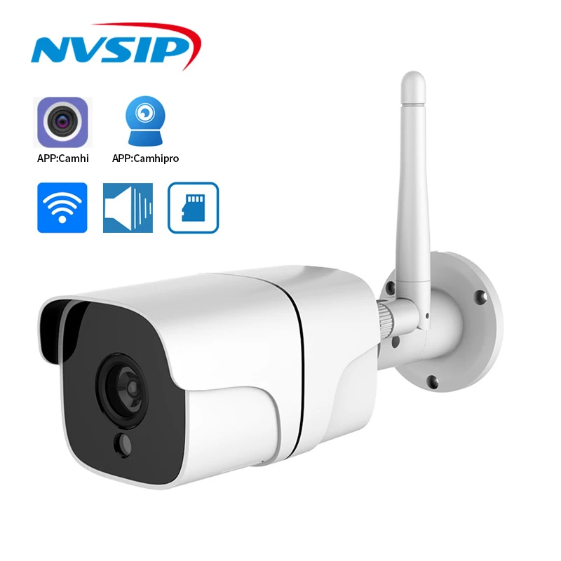 1080p Ip Camera Wifi Wireless Outdoor Full Metal Waterproof Bullet ...