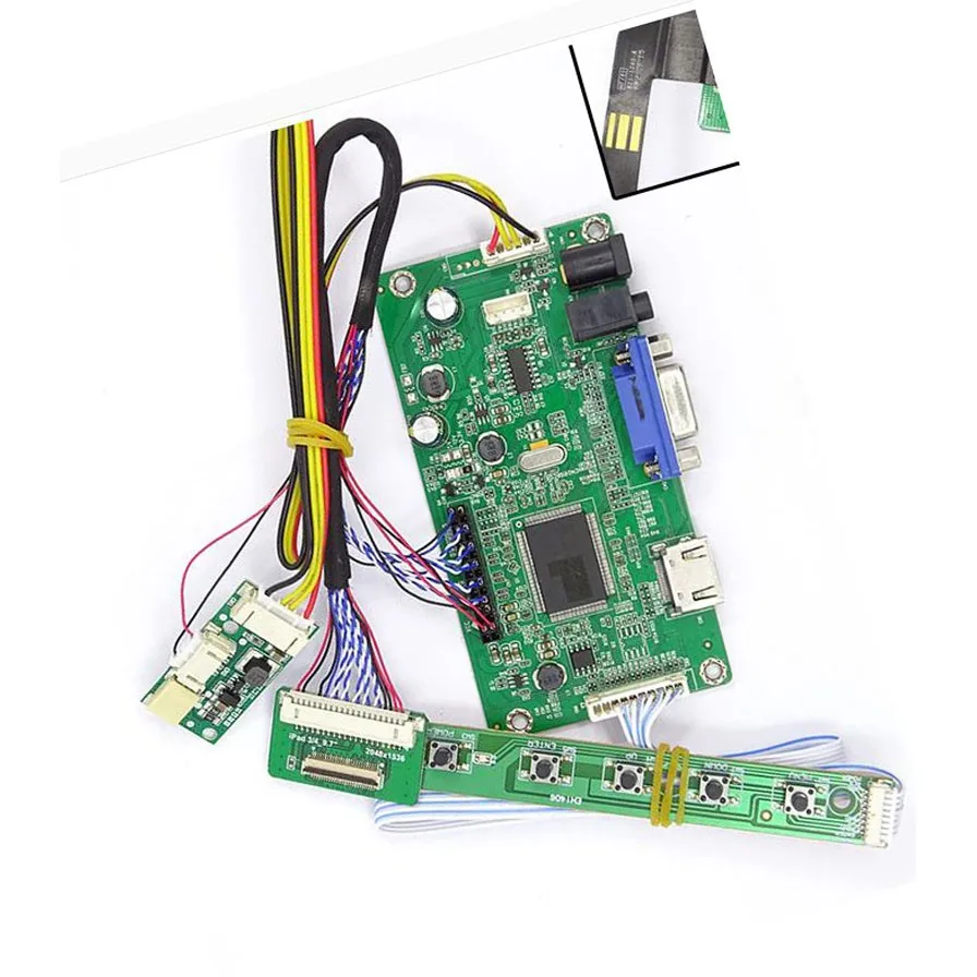 Kit for LP097QX1 HQ097QX1 LTL097QL01 LTN097QL01 2048x1536 51pins ...