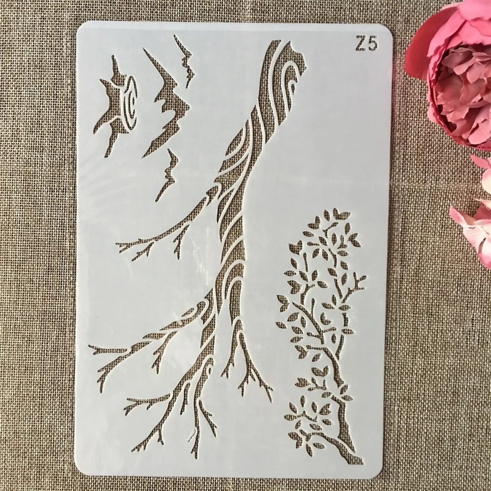 Tree Branch Stencils