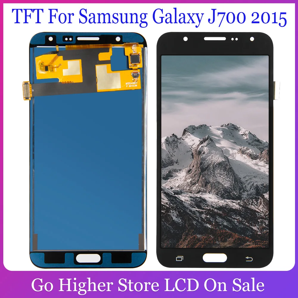 TFT para Samsung Galaxy J700 2015 J700 J700F J700M, pantalla LCD ...