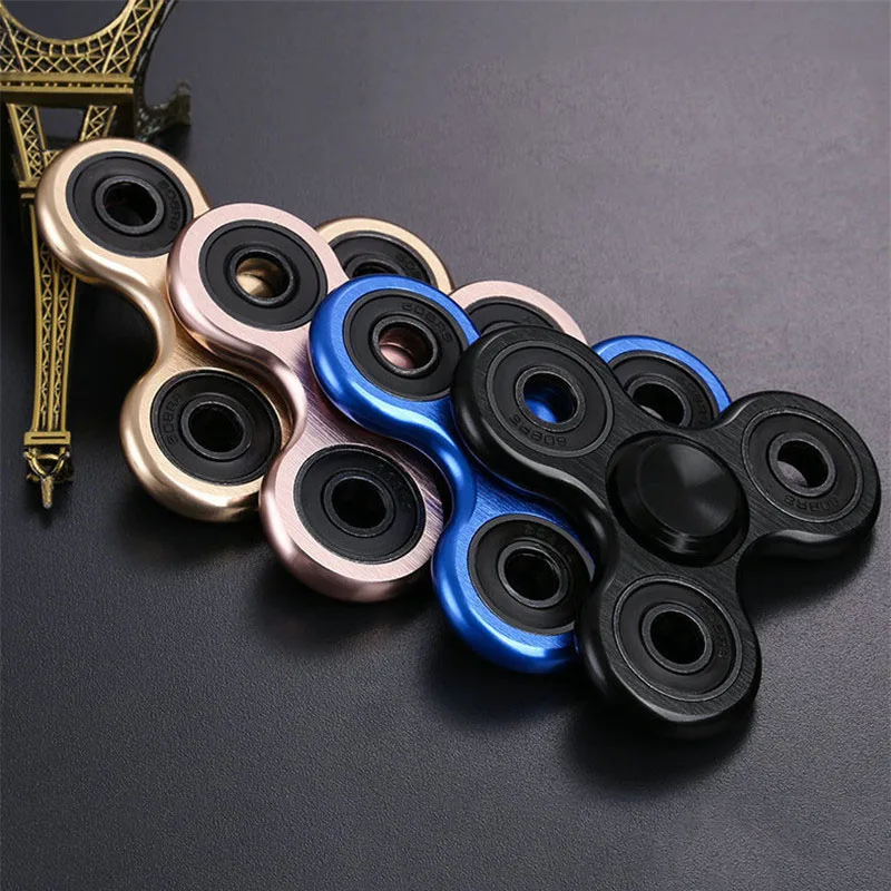 Metal Hand Spinners Fidget Toys | 3 Bearing Metal Hand Spinner ...