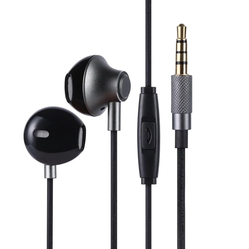 SEMVIS Earphone Metal In-ear Eadphones Wire Control with Wheat Bass ...
