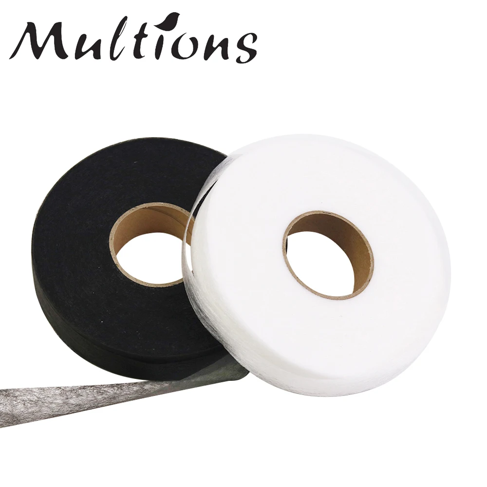 100m Double Side Iron On Hemming Tape Fabric Fusing Adhesive Tape Hem Tape Web Fusible Bonding ...