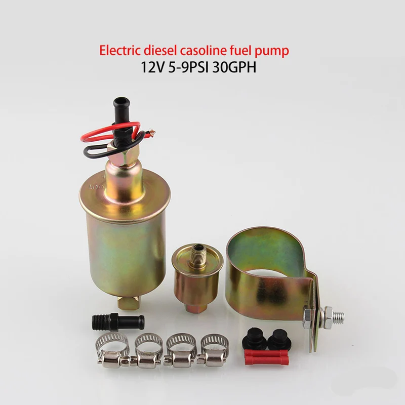 12V Universal Low Pressure Electric Fuel Pump Kit E8012S