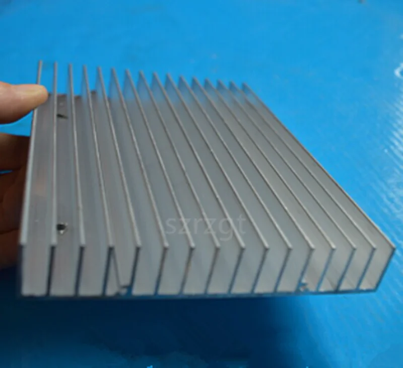Heat Sink LED 120X20X L160mm Heat Sink Aluminum Cooling Fin For 20W 30W ...