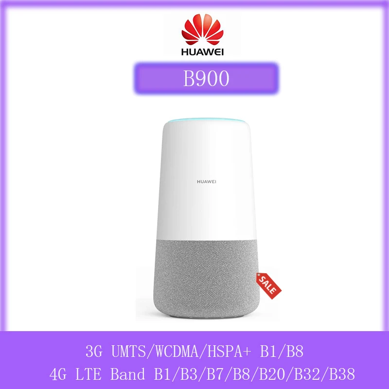 Huawei alto falante portátil b900, ai, hotspot com 4g, wi fi, roteador ...