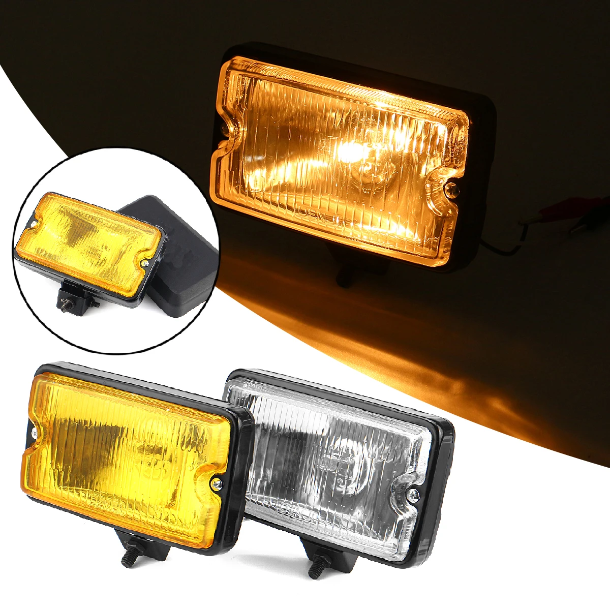 2X 12V Front Fog Light Spotlight Spotlamp Driving Light DRL Led ...