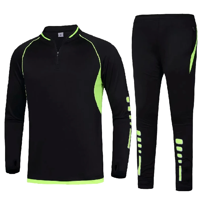 Children Soccer Jerseys Sets Winter Football Tracksuits Outdoor Futbol ...