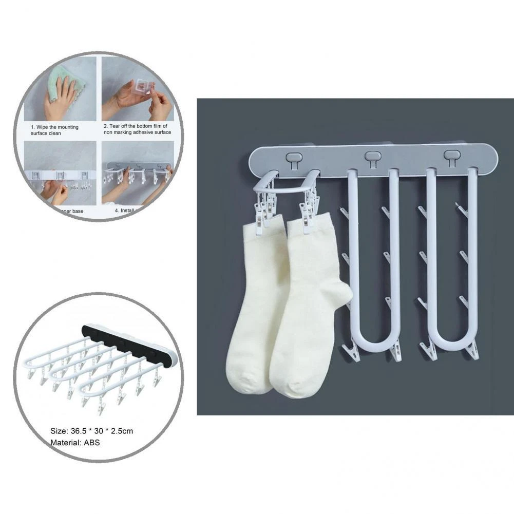 Storage Rack Premium Heavy Duty Drip Drying Clips Rack Space saving ...
