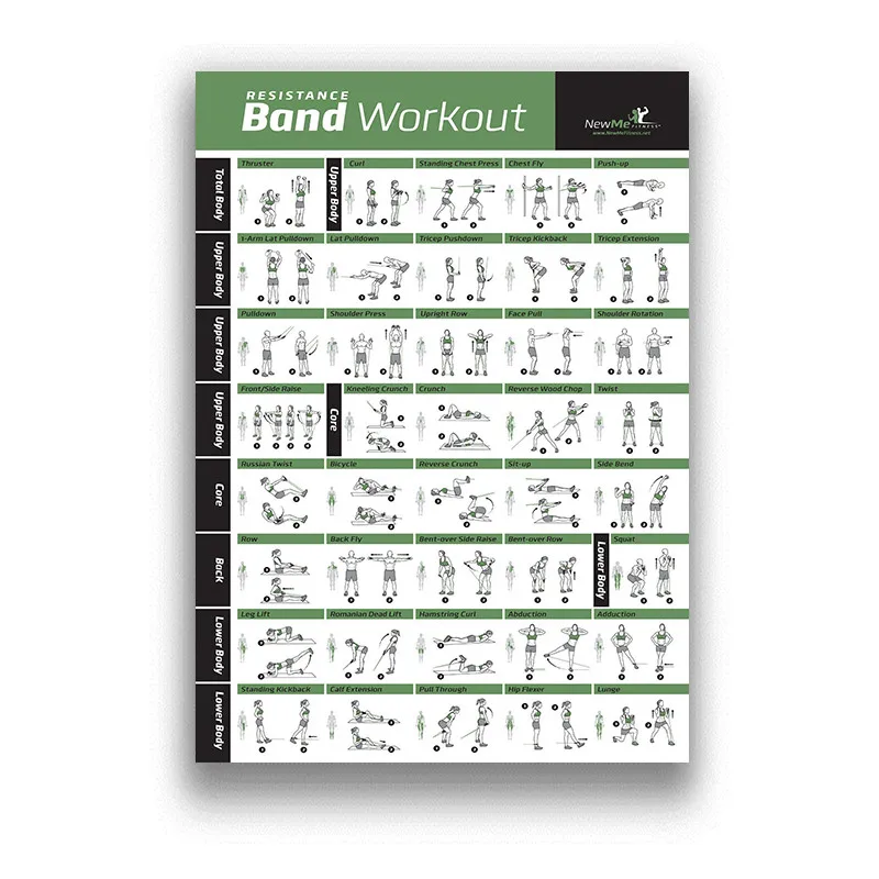 Bodybuilding Exercises Chart For Men