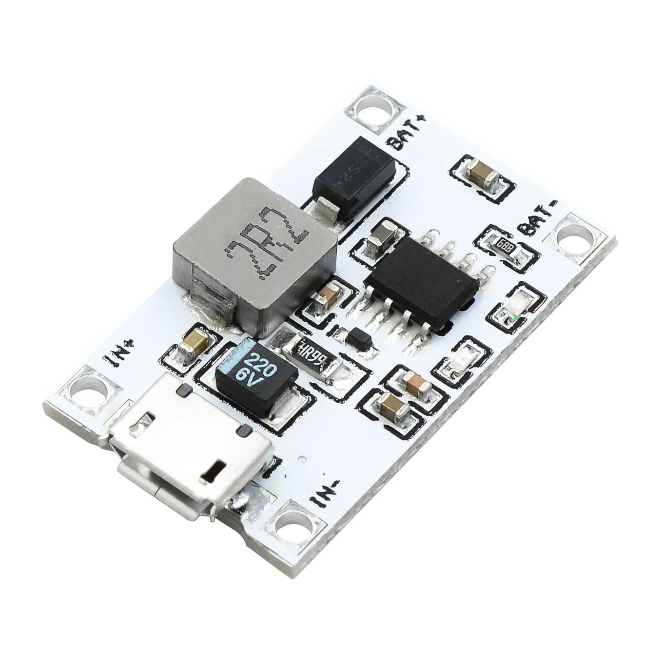 2S 7.4v 8.4v lithium battery charging module USB booster charging board ...