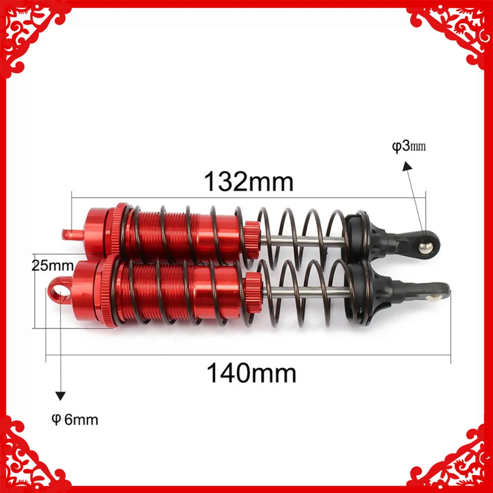 Oil Adjustable 140mm Aluminum Shock Absorber Damper For Rc Car Hpi 1/8 ...