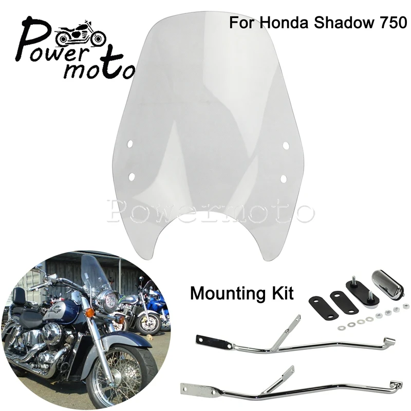Motorbike Cruiser Windshield Front Headlight Fairing Windscreen for ...