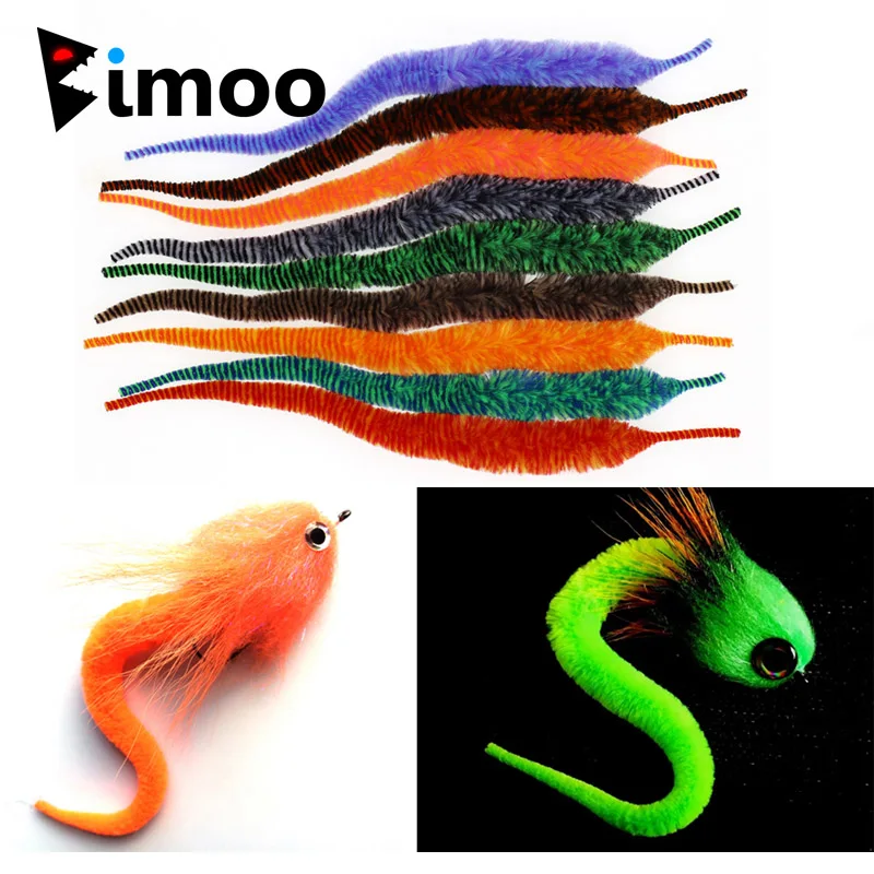 Bimoo-50PCS-Fly-Tying-Mangum-Dragon-Tail-Pike-Muskie-Steelhead ...