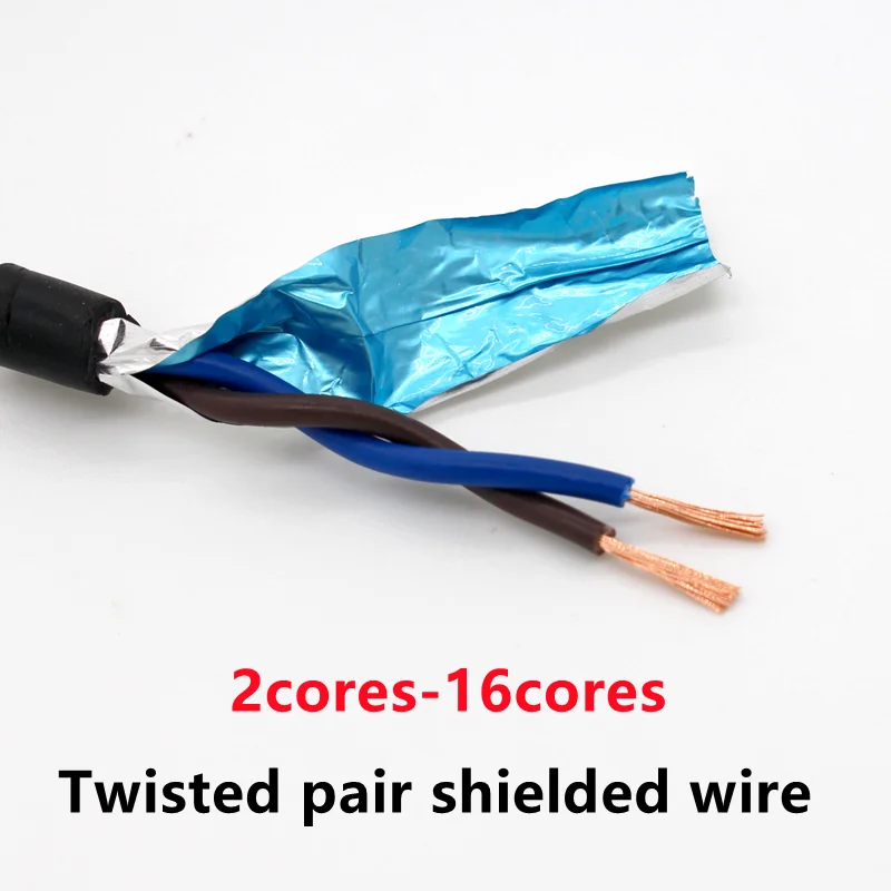 Generic 485 Twisted-Pair Shielded Cable 18 20awg 17awg 16awg 14awg 5m 2 ...