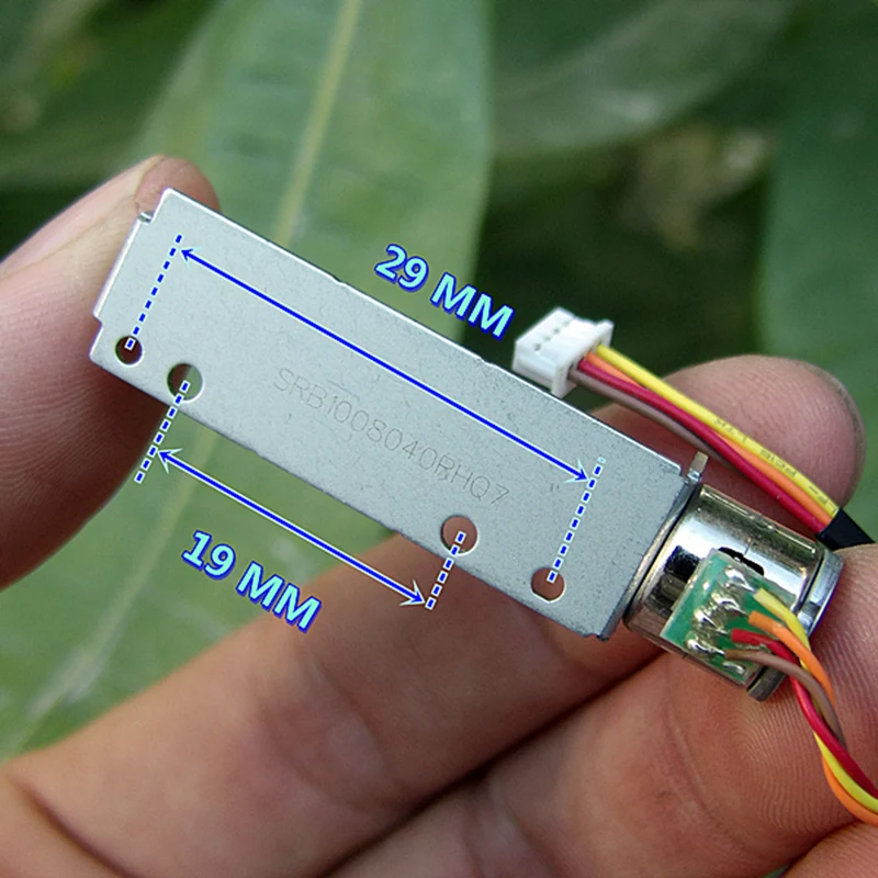 DC 3V 5V 2-Phase 4-Wire Micro Mini 10mm Stepper Motor Precision Long ...