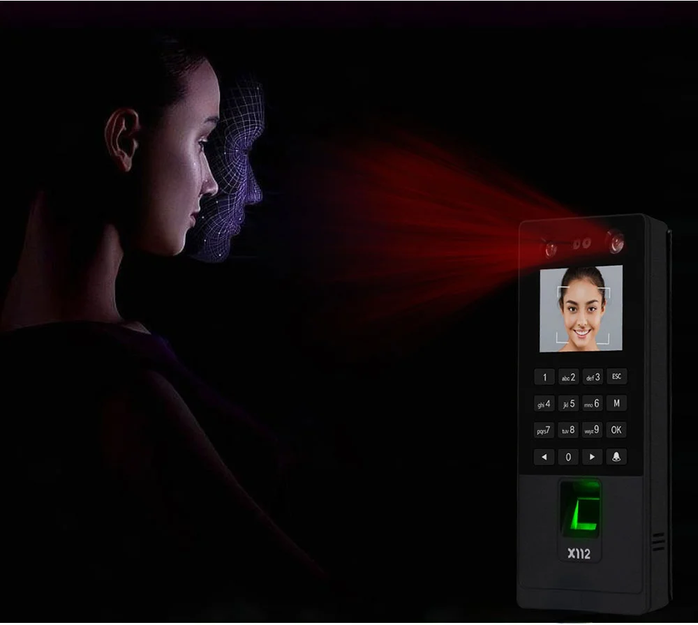 Biometric Facial Access Control Keypad System RFID Fingerprint Time ...