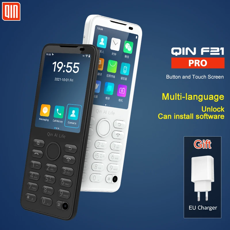 Qin teléfono inteligente F21 Pro versión Global, smartphone con ...