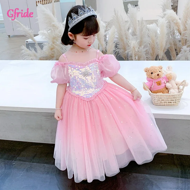 Pink Snow Princess Costume