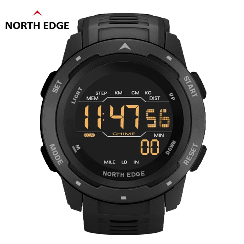 North Edge Digital Watch Men Military Watch Sports Watches Fashion ...