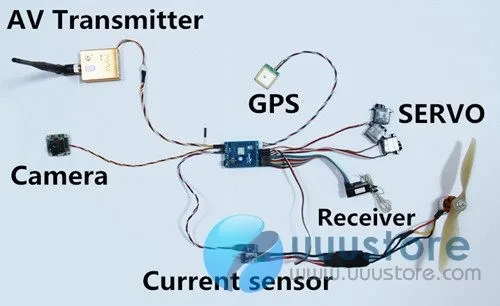 Arkbird OSD Autopilot System - w/OSD V3.1020 (GPS/Altitude Hold/Auto-L ...