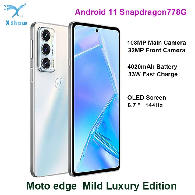 Original Motorola Moto Edge S Lite 5G Smartphone Snapdragon 778G 108MP ...