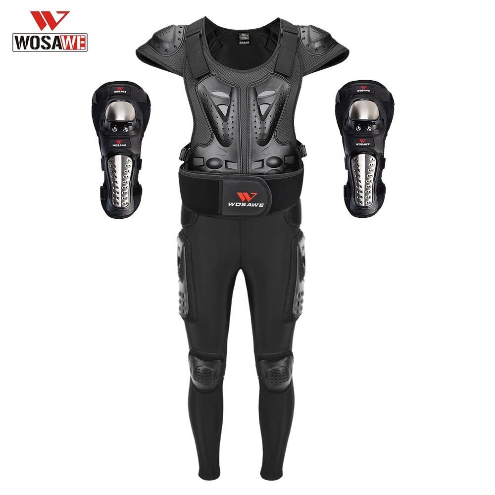 Wosawe Motorcycle Jacket Full Body Suit Motorcycle Armor Motocross ...