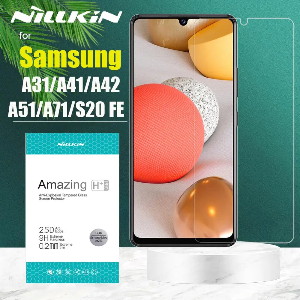 Nillkin-tempered-glass-screen-protector-for-Samsung-Galaxy-A31-A41-A42 ...