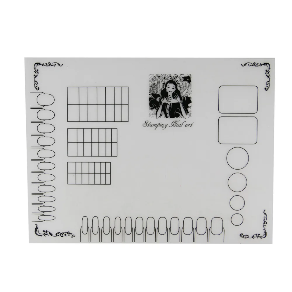 1pcs-Nail-Art-Stamping-Silicone-Mat-For-Stamping-Decals-Nail-Stamping ...