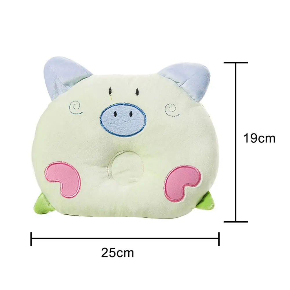 Newborn Baby Positioning Pillow Pig Pattern Velvet Infant Pillow Flat ...