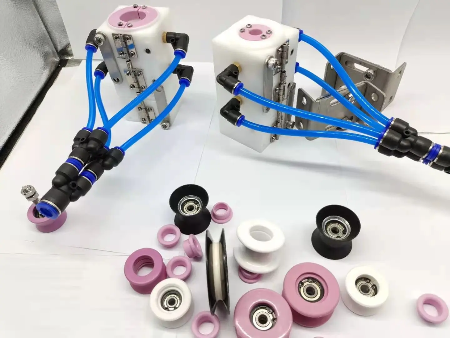 6MM 95 Alumina Wear resistant Porcelain Eye Ceramic Wire Stranding ...