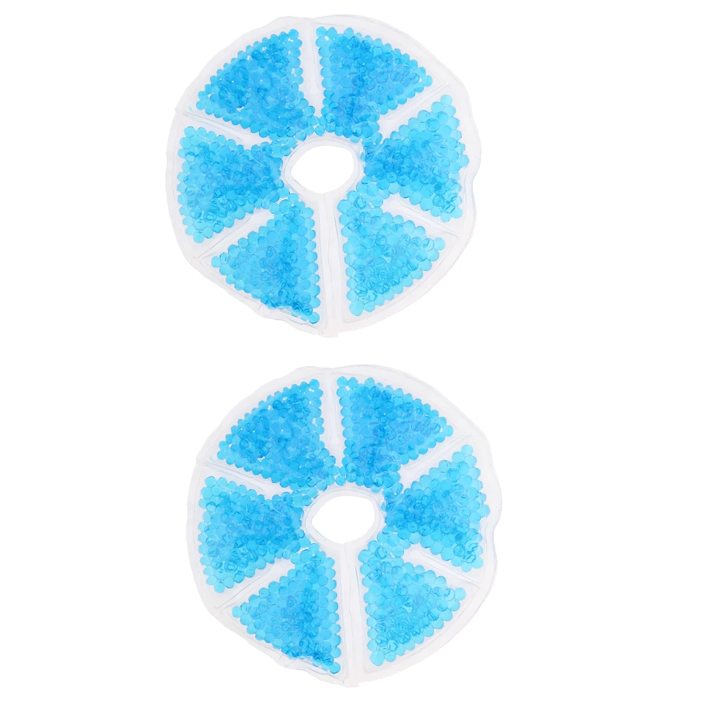 2Pcs-Reusable-Breastfeeding-Hot-Cold-Gel-Ice-Pack-Pad-for-Nursing ...