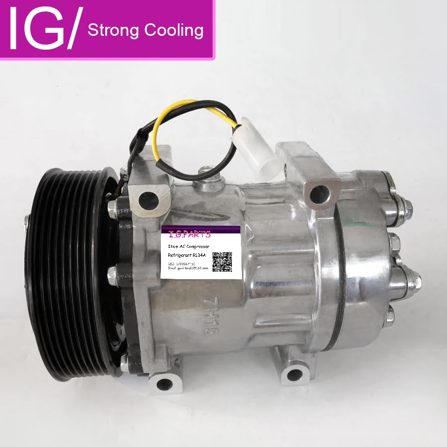 Compresor de CA para coche, accesorio para volvo FM FH 11104251 ...