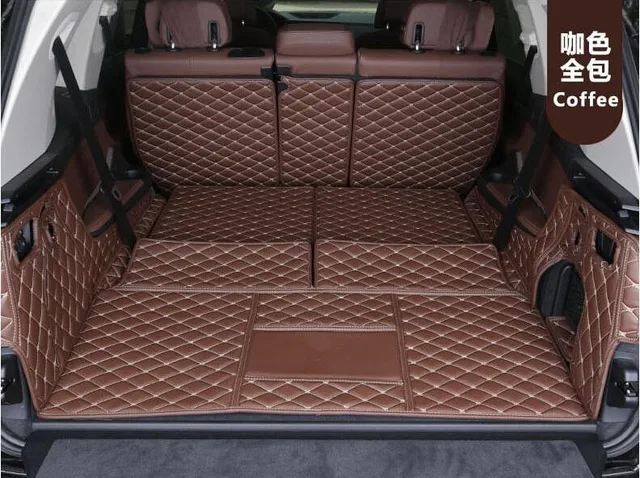 3D Luxury Full Rear Trunk Tray Liner Cargo Mat Protector Pad Mats For ...