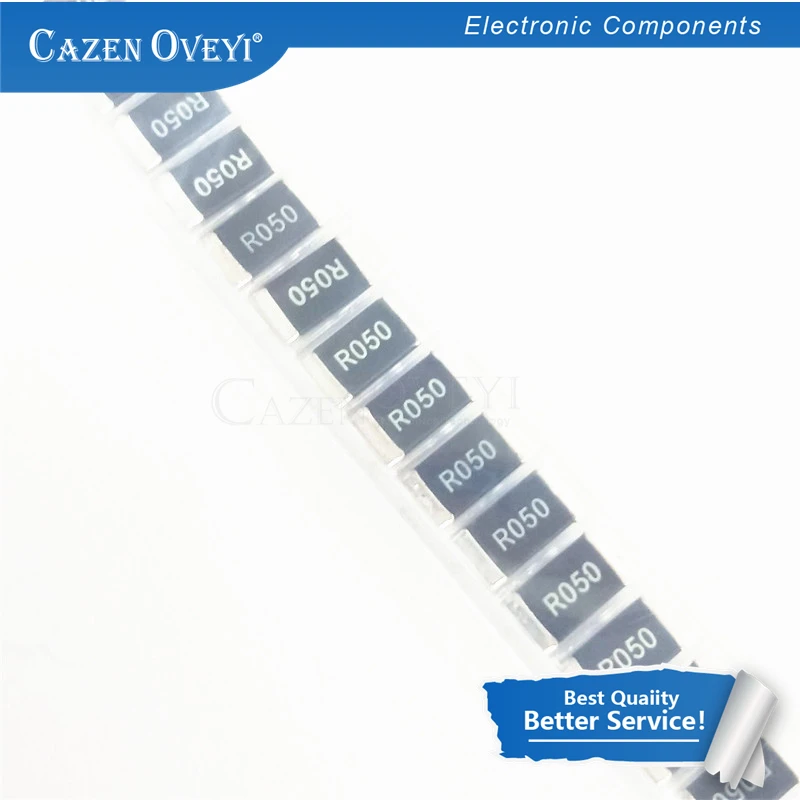 50 개/몫 2512 SMD 저항 1% 1W 0.05R 0.05 ohm 50mR R050|저항기| - AliExpress