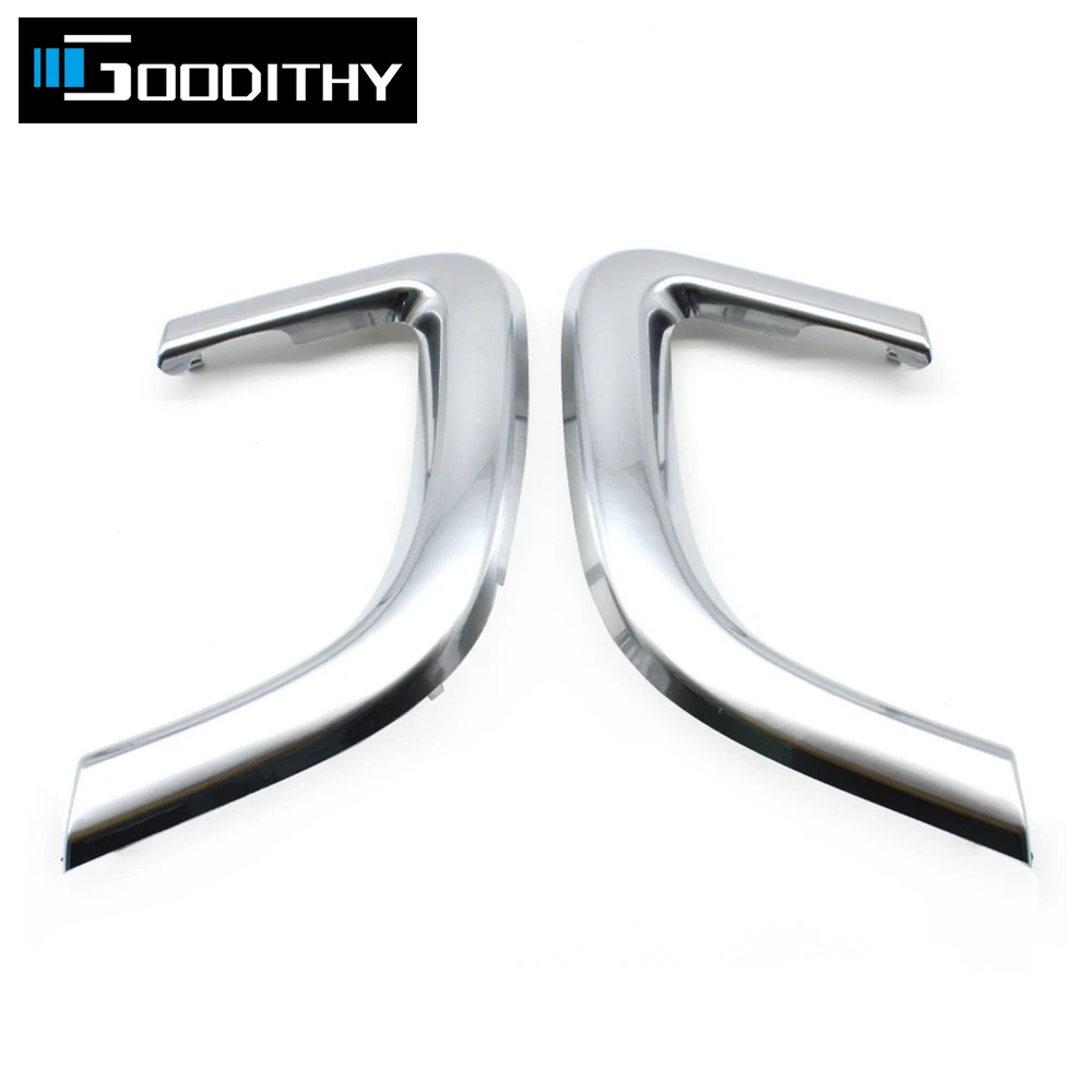Chrome-Front-Rear-Left-Right-Interior-Door-Handle-Surrounding-Cover ...