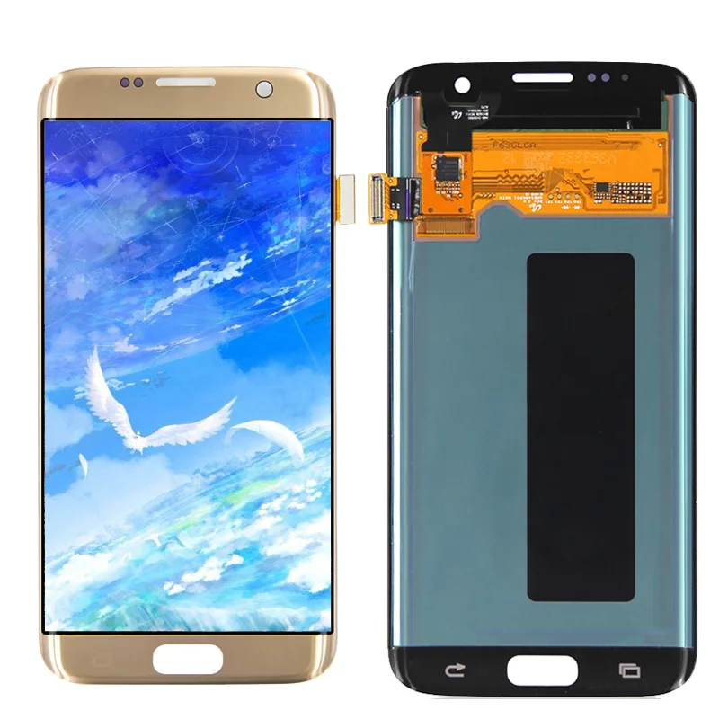 ORIGINAL Super AMOLED Replacement LCD S7 edge for SAMSUNG GALAXY S7 ...