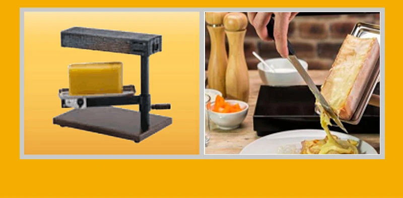 Roast cheese machine raclette cheese melter grill hot melt machine with ...