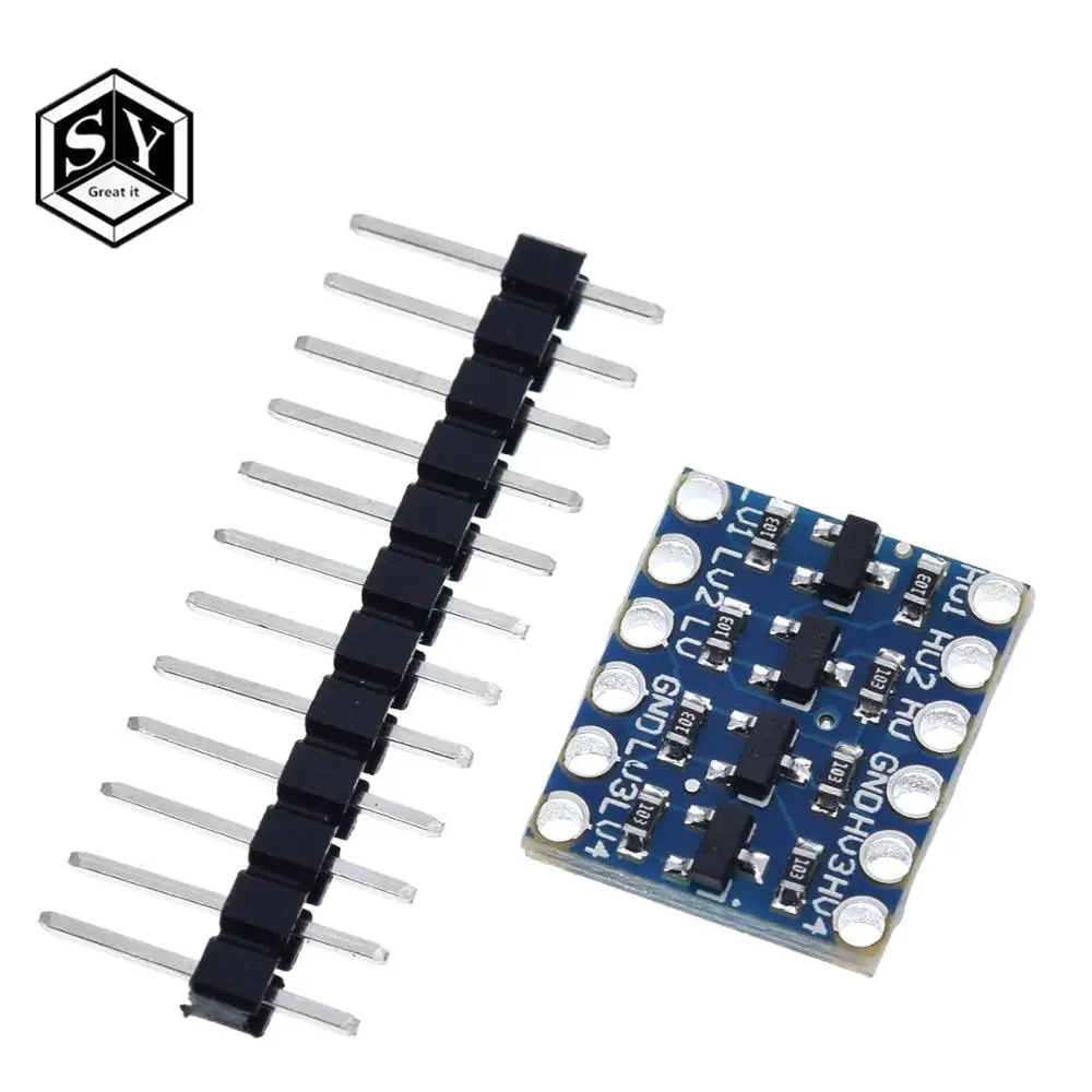 Convertisseur de niveau logique IIC I2C 4 canaux, Module bidirectionnel ...