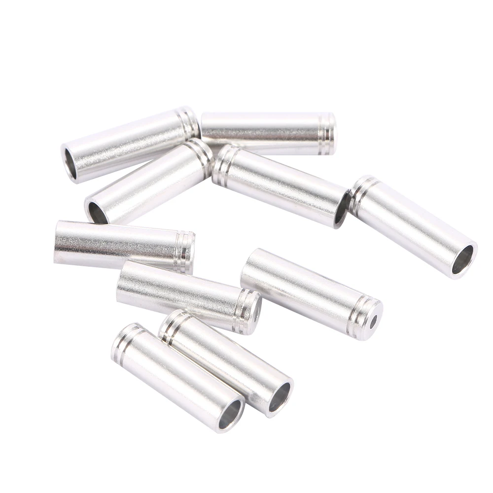 Frein vélo,Embouts de câbles de bicyclette en alliage d'aluminium,10 ...