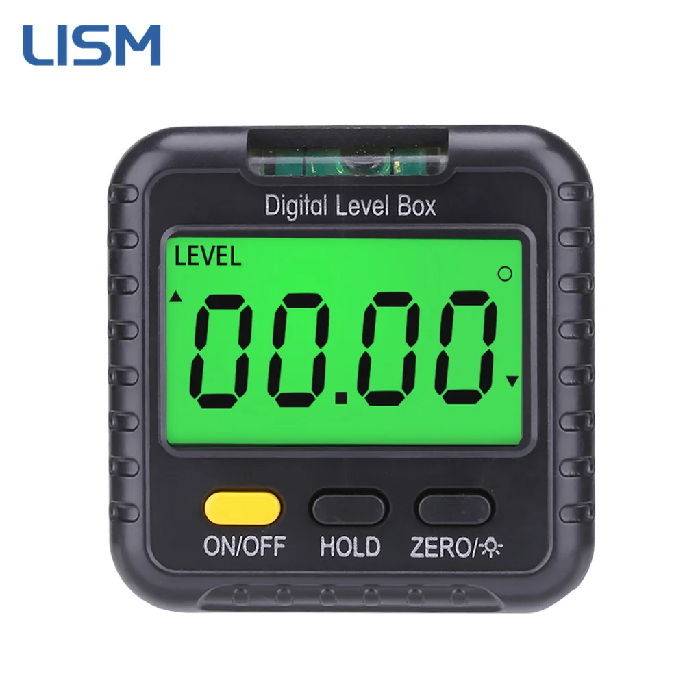 Precision Digital Level Angle Gauge Magnetic Protractor Inclinometer ...