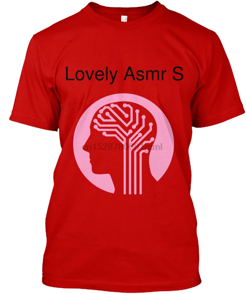 Camiseta masculina oficial lovely asmr s merch!!! T shirt das mulheres ...