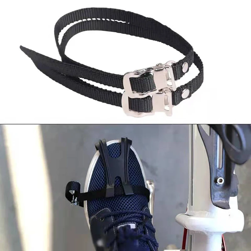 New-Durable-Cycling-Road-Mountain-Bike-Bicycle-MTB-Pedal-Toe-Clip-Strap ...