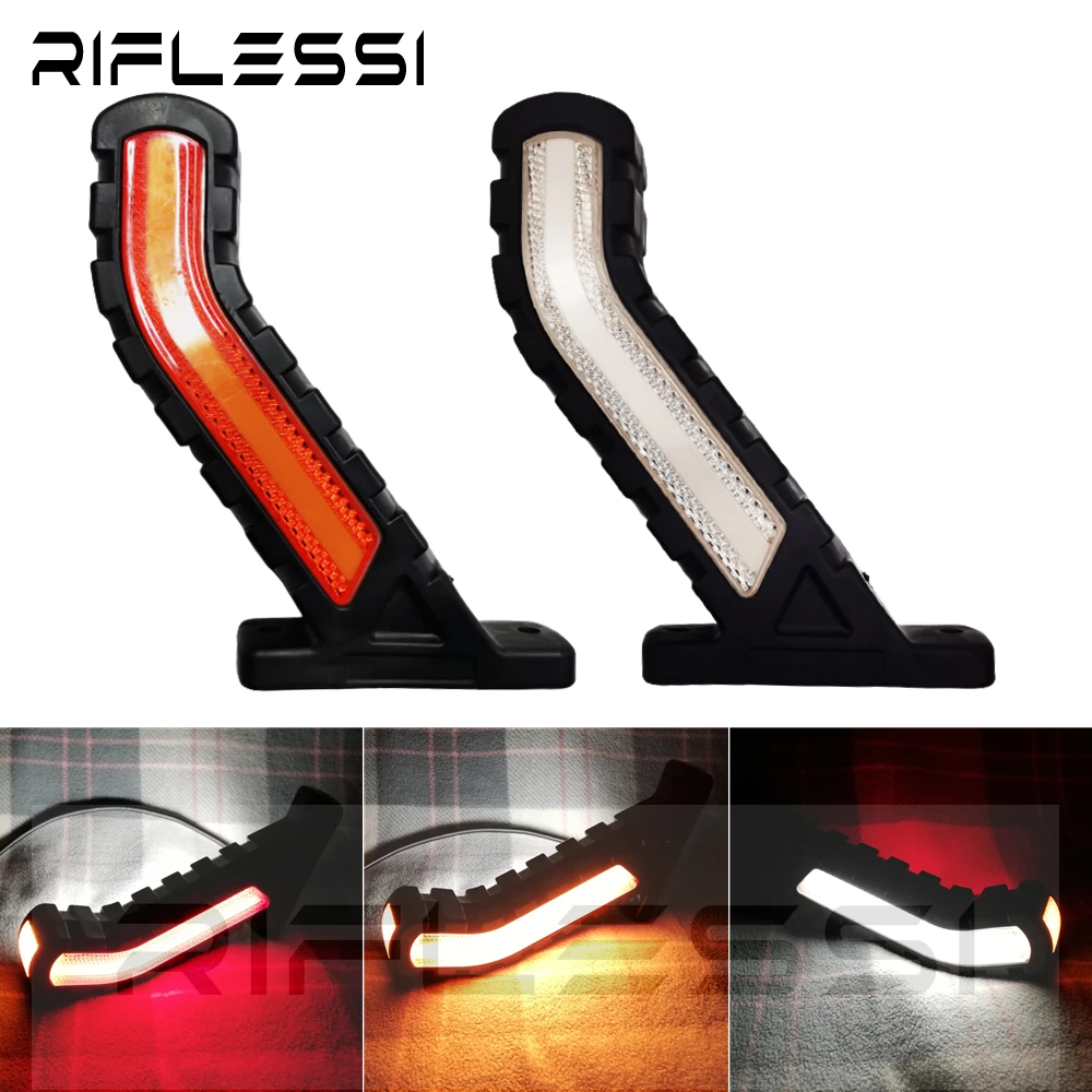 2-x-Rear-Lights-Trailer-Position-Lights-24V-Truck-Side-Marker-LED ...