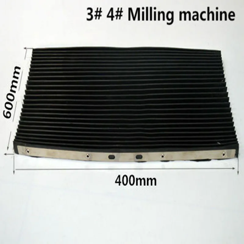 1PC New Milling Machine Part Accordion Type Way Mill Rubber Cover 400* ...