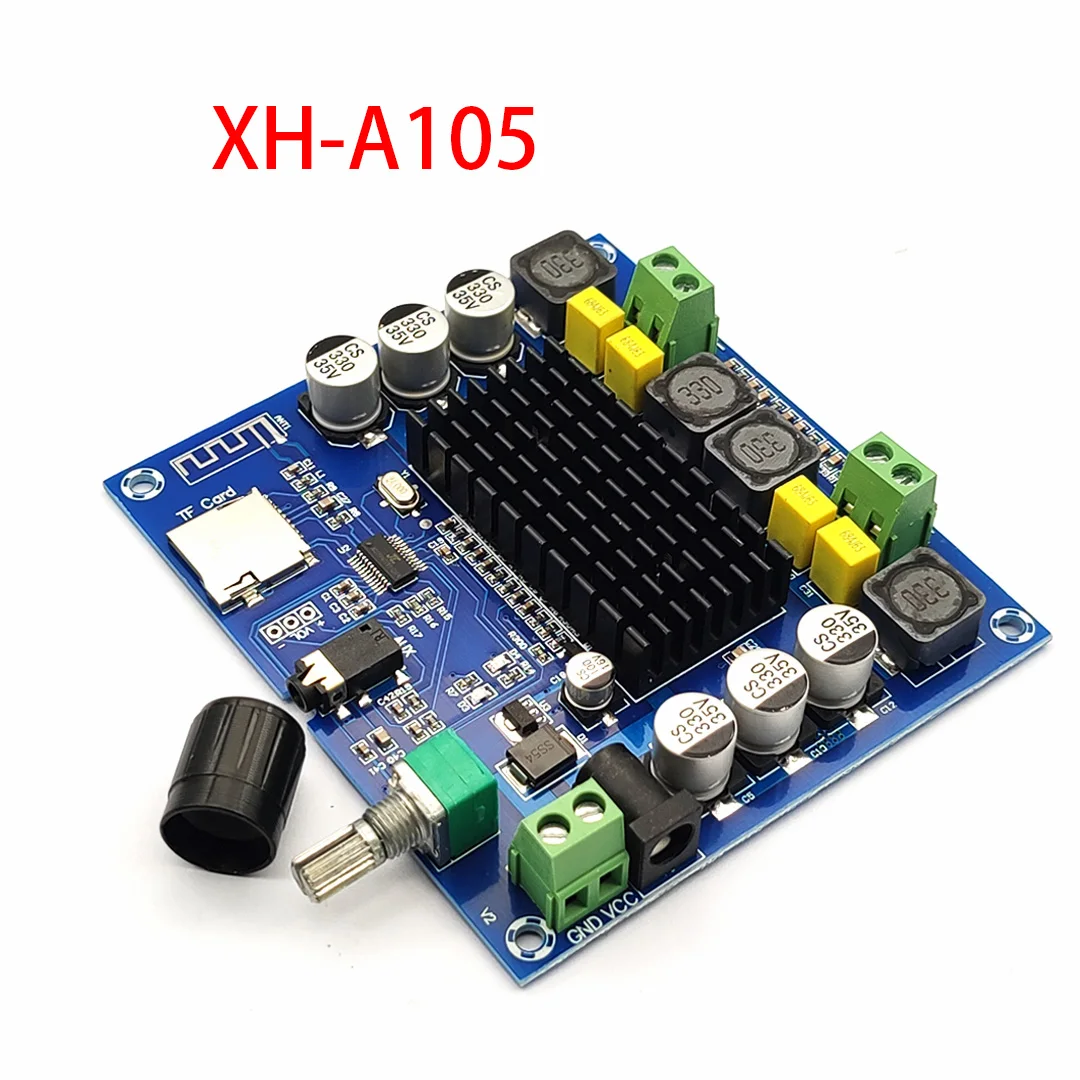 Digital Power Amplifier Board | Stereo Audio Amp Module | Speaker ...