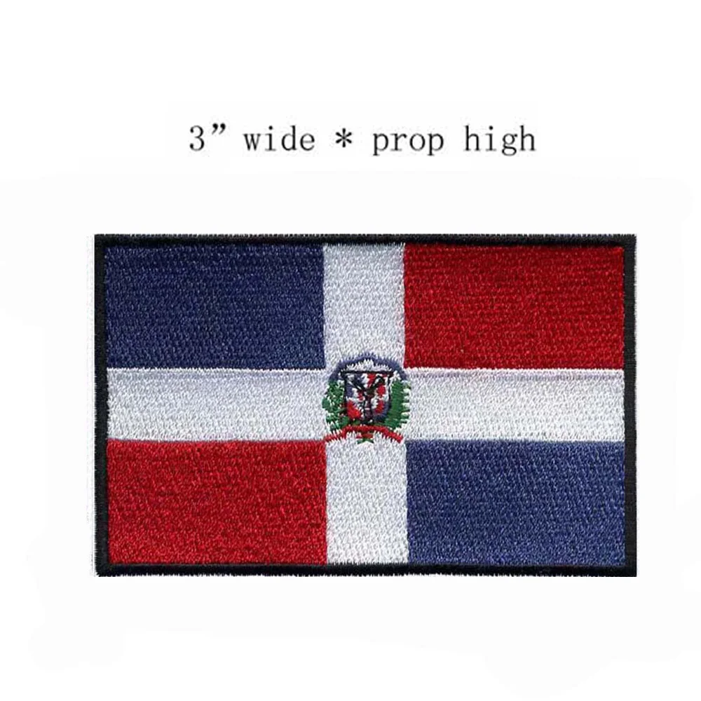 Dominican Republic Flag Patch | Jacket Back Patches | Clothes Accessories - Embroidery - Aliexpress
